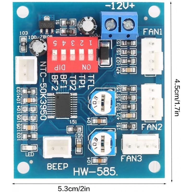 Controlador de velocidad para ventilador PWM
