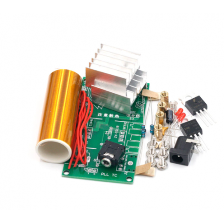 Mini Bobina Tesla 15W 15-24VDC 2A (DIY) Tipo Sin Fuente
