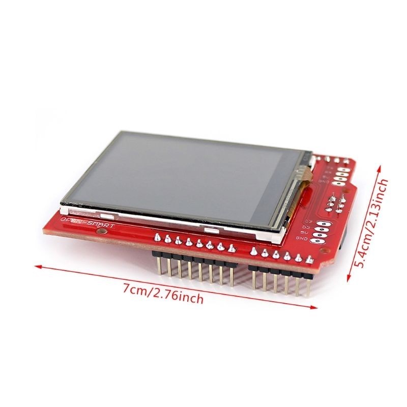 Pantalla táctil TFT LCD 2.2" Shield para Arduino