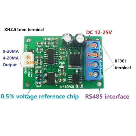 Modulo convertidor de PWM a RS485
