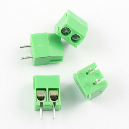 Terminal /Conector tipo bloque para PCB 3.5mm (4U) Tamaño 2 pines