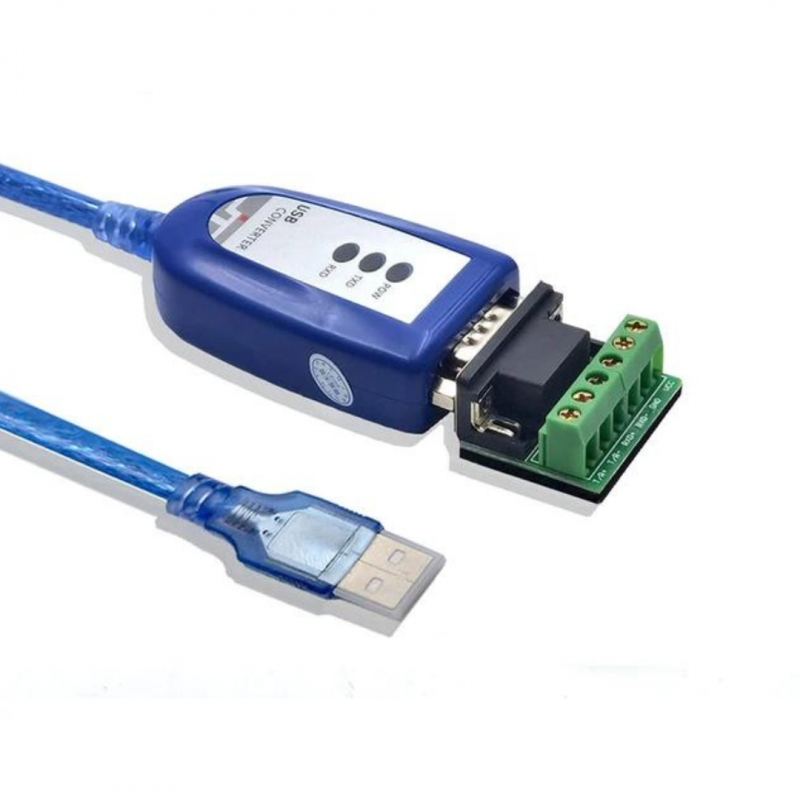 CABLE CONVERTIDOR DE USB A RS232/RS485/RS422 DB9 FTDI FT232RL 1.8M Tipo ...