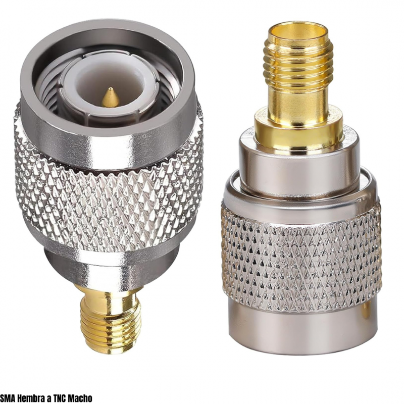 Conectores SMA a TNC y SMA a BNC Tipo conector SMA hembra a TNC macho