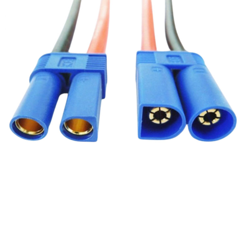 Conector EC3/EC5/EC8 Hembra Macho con cable Tipo EC3 - 12AWG
