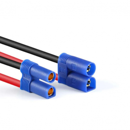Conector EC3/EC5/EC8 Hembra Macho con cable Tipo EC3 - 12AWG