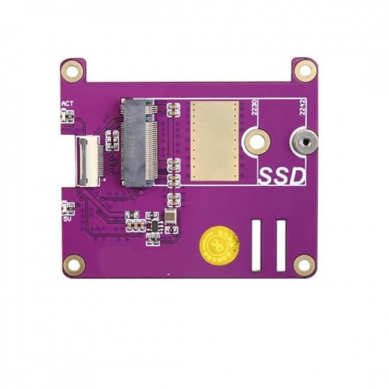 Kit con disco SSD para raspberry pi 5 Tipo Kit con disco SSD de 512GB
