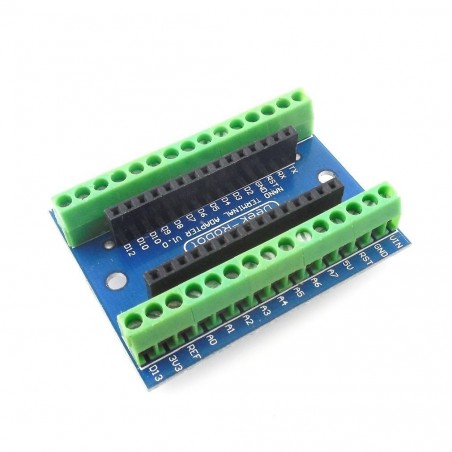 Shield adaptador para arduino nano