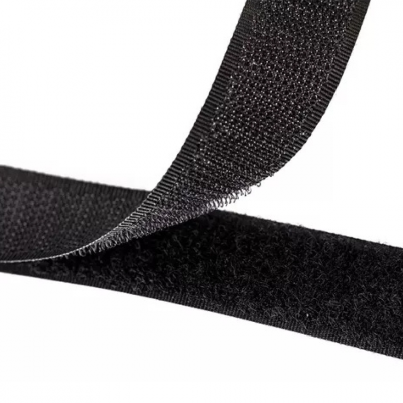 Velcro color negro 5 Metros