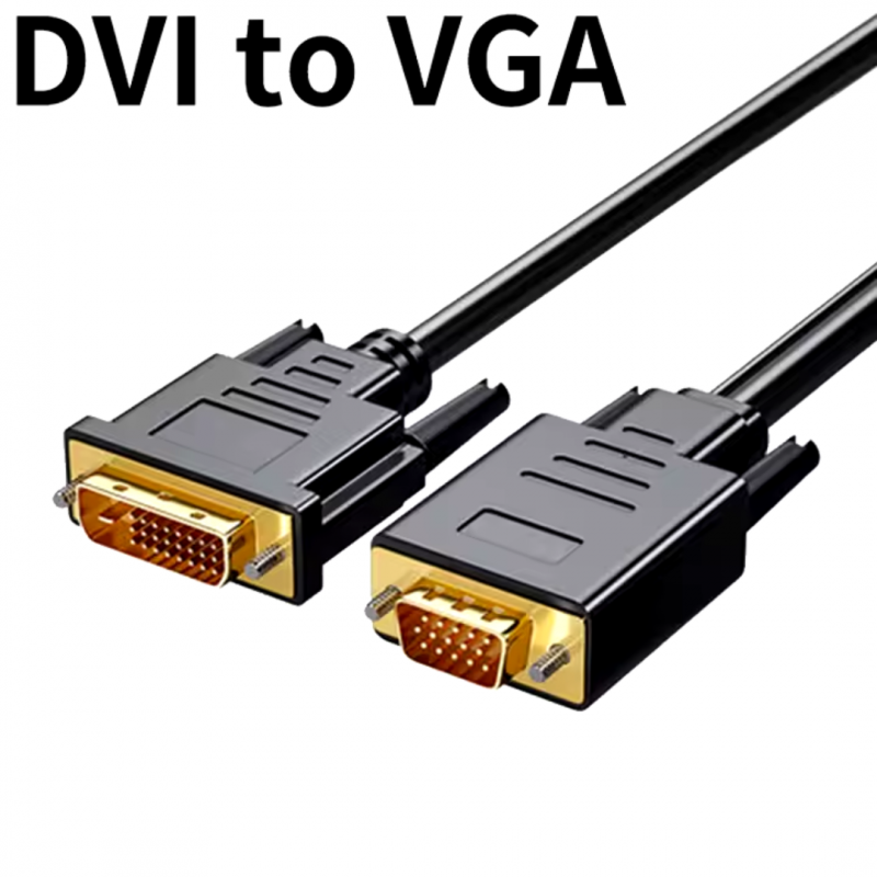 Cable de video DVI-D a VGA 1.8M