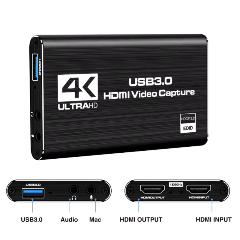 Capturadora de video USB3.0 1080P