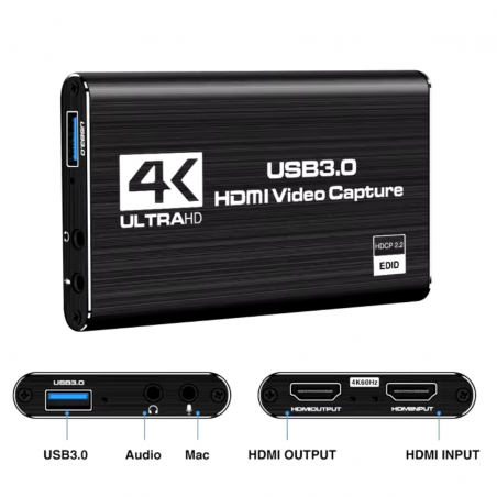 Capturadora de video USB3.0 1080P