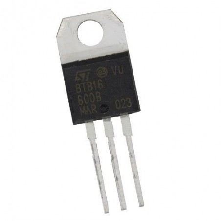 Semiconductor tiristor TRIAC BTB16-600 16A/600V