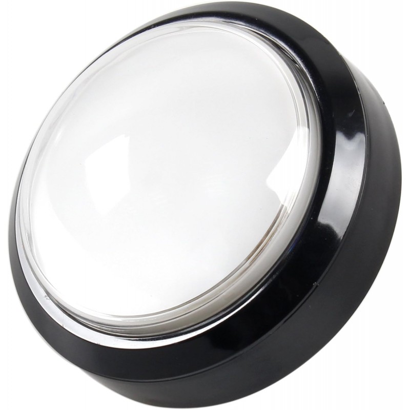 Boton push con luz blanca 4 pulgadas Color Blanco