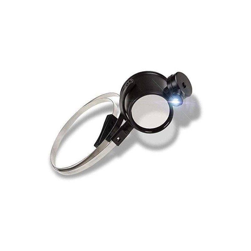 Lupa led para cabeza 15x