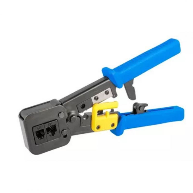 Crimpadora para conector RJ11 Y RJ45