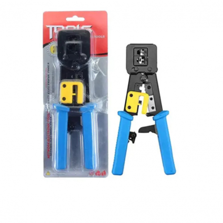 Crimpadora para conector RJ11 Y RJ45