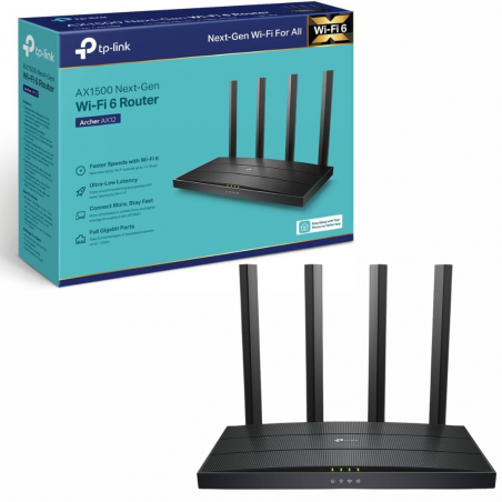 Router AX1500 Next - gen Wi- Fi 6 Tp-Link