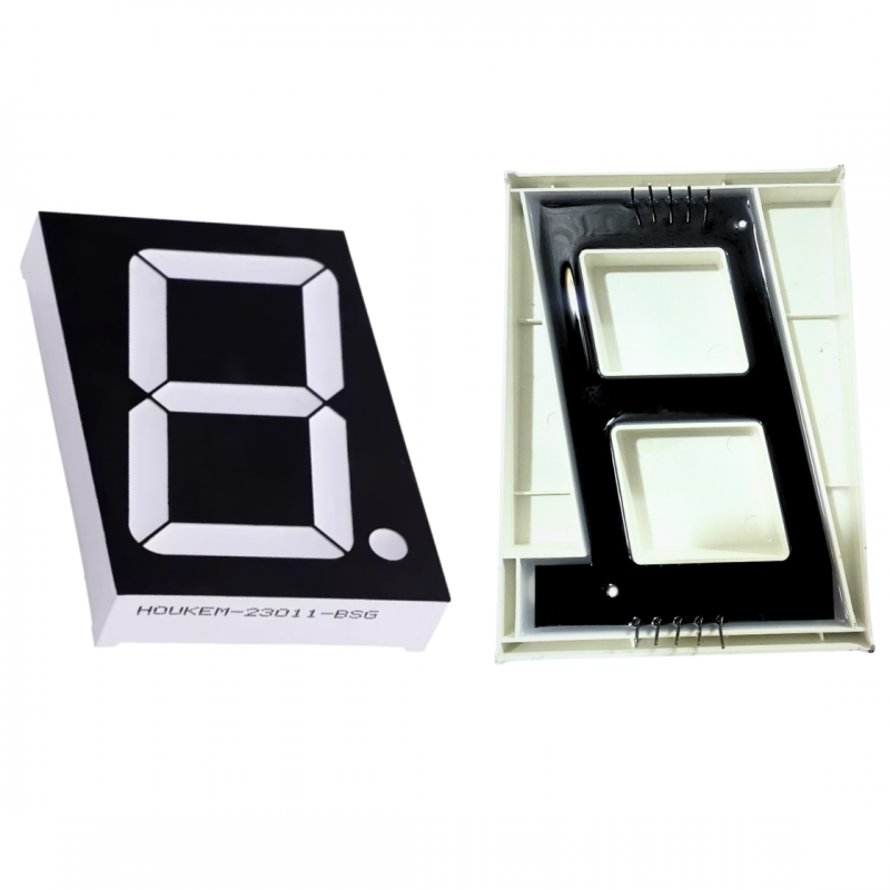 Pantalla de 8 segmentos 4 pulgadas con catodo comun diplay 40101AS