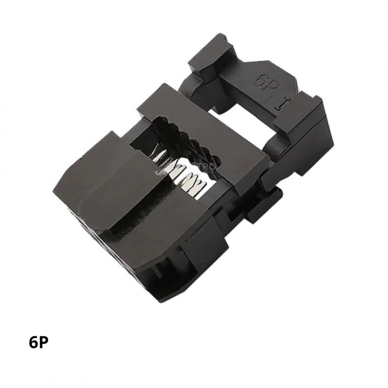 conector IDC para faja de datos 6 - 64 pines hembra - macho Tipo 6 PINES