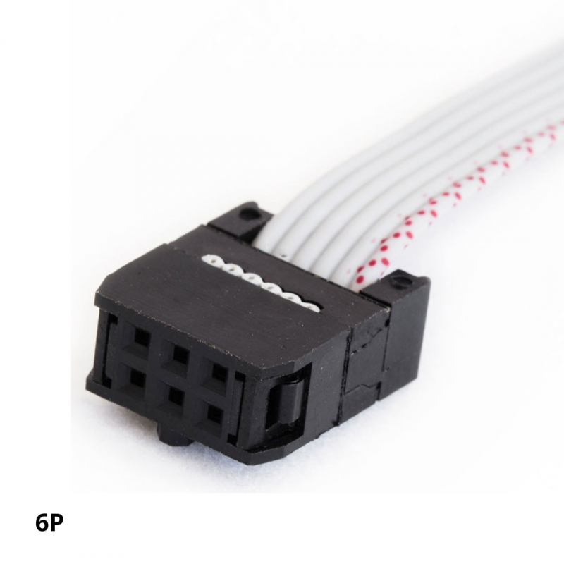 conector IDC para faja de datos 6 - 64 pines hembra - macho Tipo 6 PINES