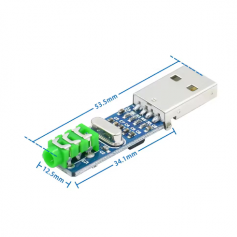 Tarjeta de decodificacion 5V mini USB PCM2704