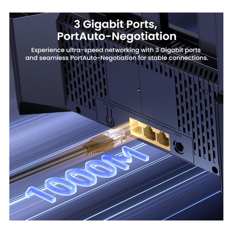 Router doble banda WI-FI 7 BE3600 Tenda