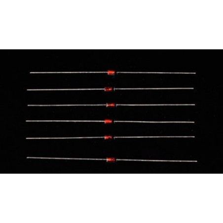 Diodo Zener 1/2W 2-33V 1 valor (5U) Valor 2.7V 1N5223B NTE5002A