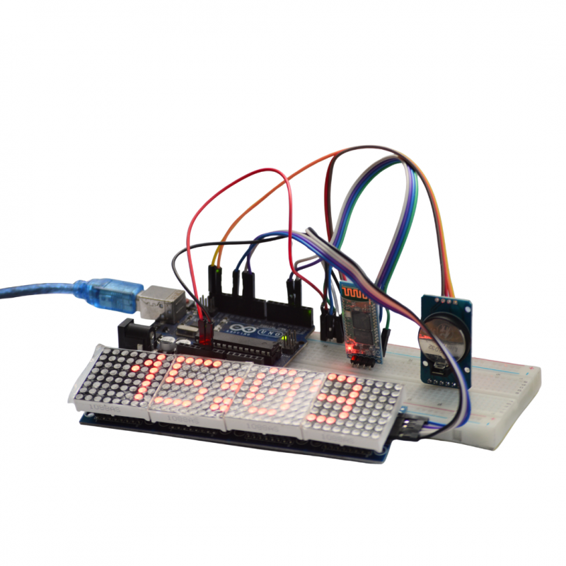 Proyecto Panel Led con Control inalámbrico controlado con Arduino