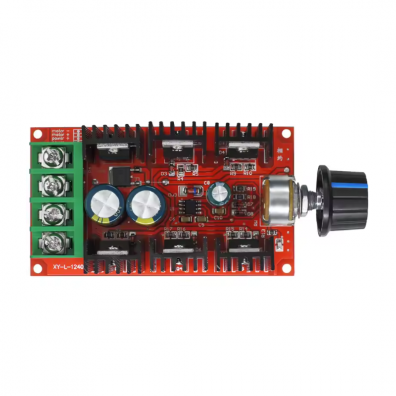 Controlador de motor PWM con carcasa 9-50V 2000W 40A