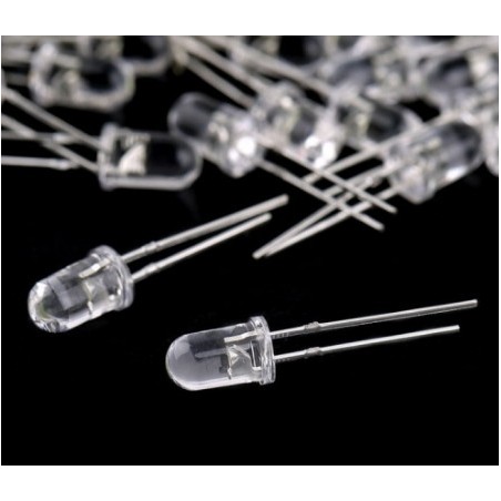 Diodo LED infrarrojo 5mm de 940nm Emisor o Receptor (5 unidades) Tipo ...