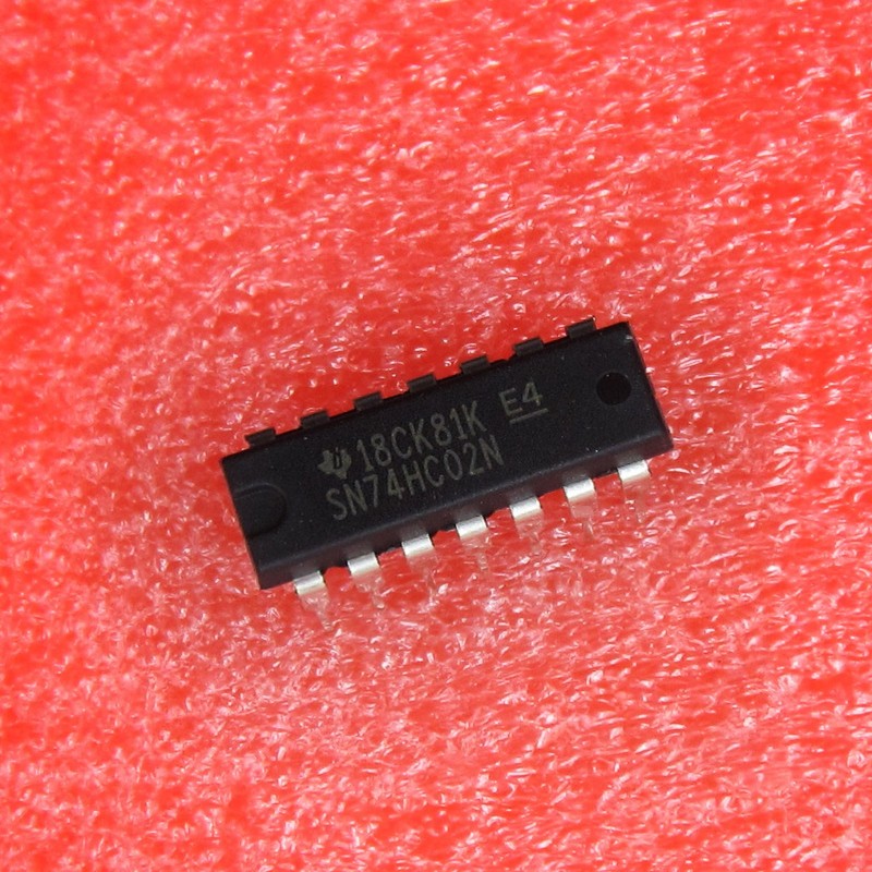 Compuerta lógica NOR SN74HC02N 4CH