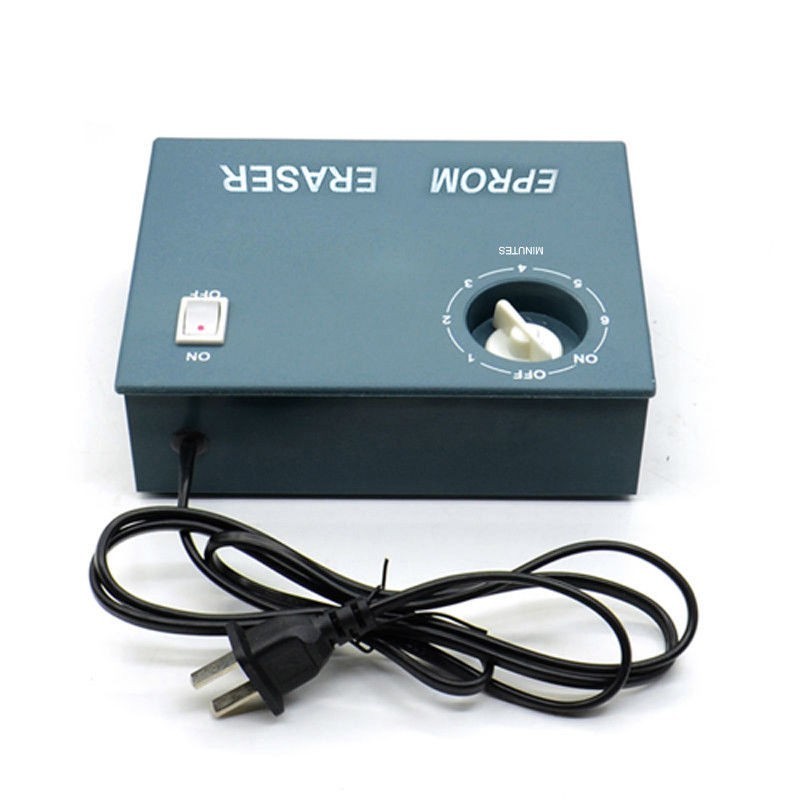 Borrador de memoria EPROM con Luz ultravioleta Borrador de memoria EPROM con Luz ultravioleta