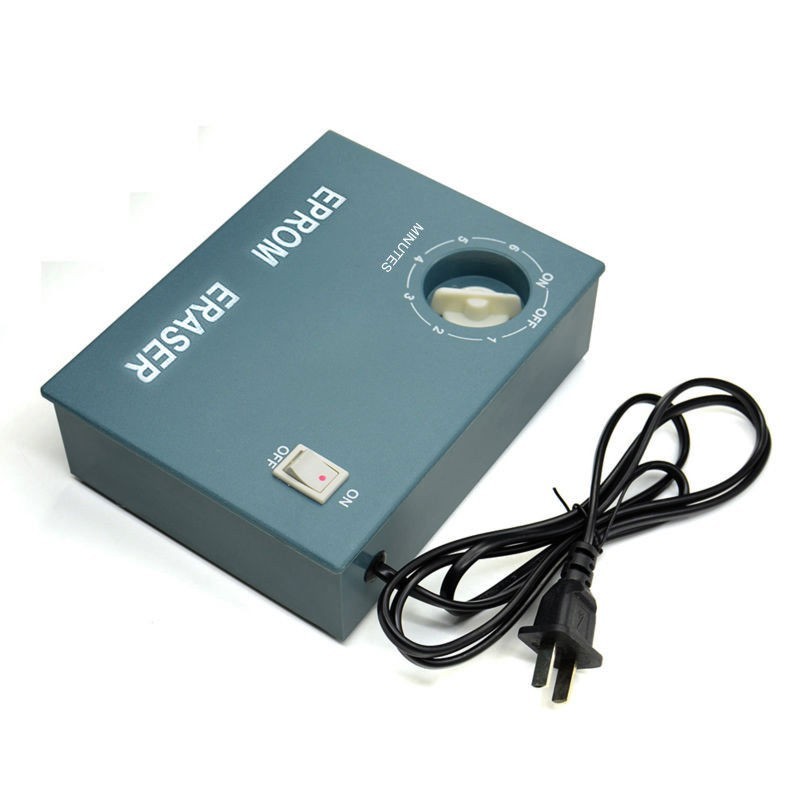 Borrador de memoria EPROM con Luz ultravioleta Borrador de memoria EPROM con Luz ultravioleta