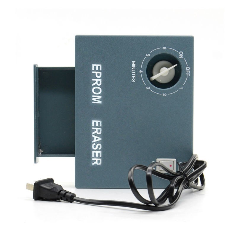Borrador de memoria EPROM con Luz ultravioleta Borrador de memoria EPROM con Luz ultravioleta