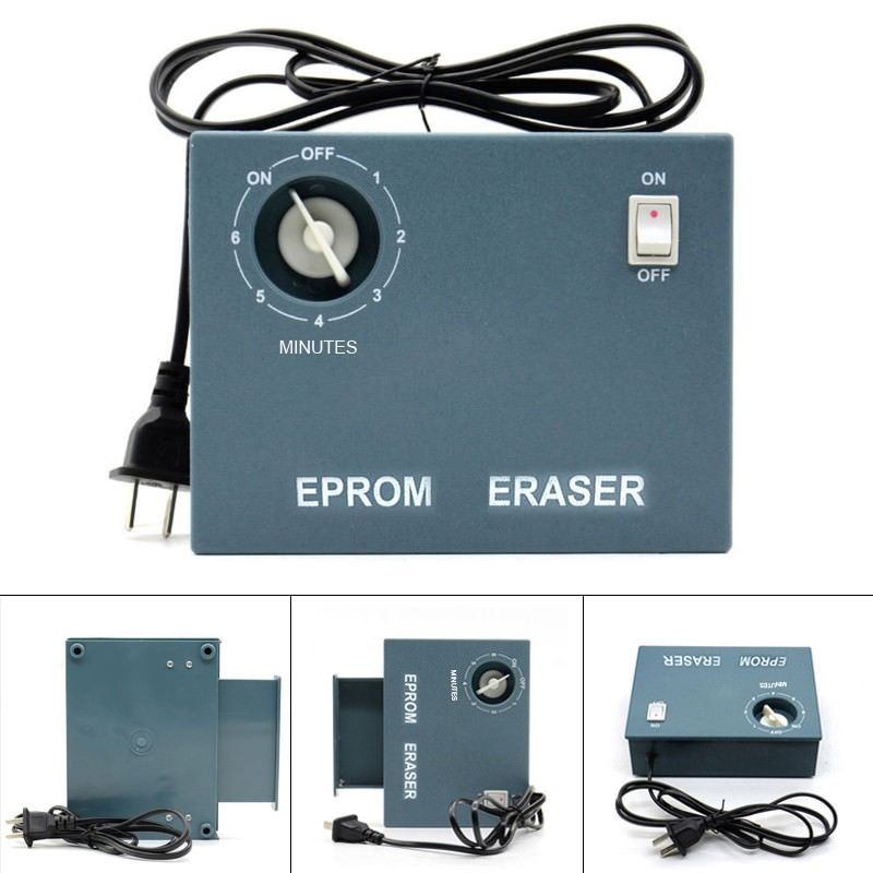 Borrador de memoria EPROM con Luz ultravioleta Borrador de memoria EPROM con Luz ultravioleta