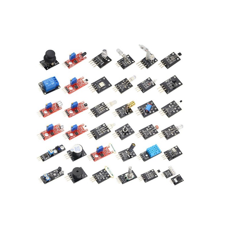 Kit de Sensores 37 en 1 Compatible con Arduino