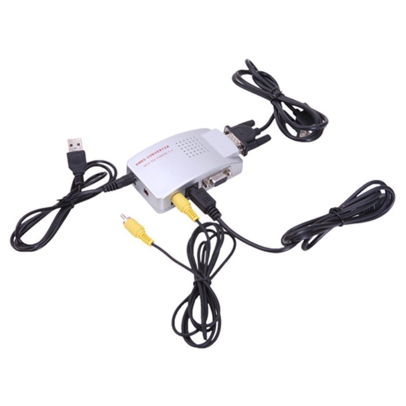 Convertidor de video de VGA a RCA / S-Video