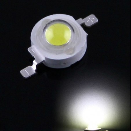 Diodo LED super brillante 3W SMD Color Blanco