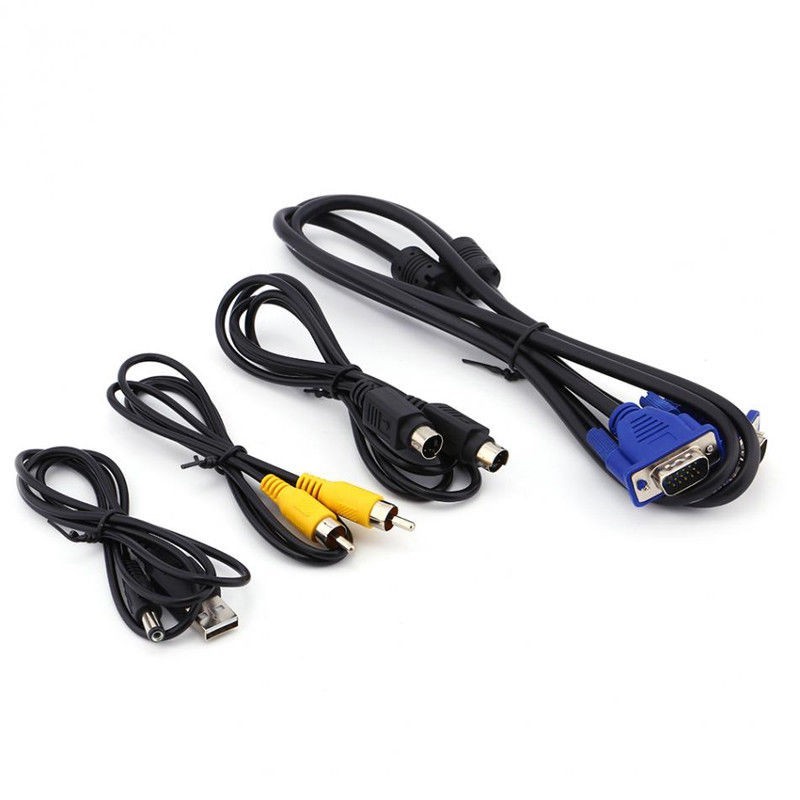 Convertidor de video RCA, S-Video a VGA