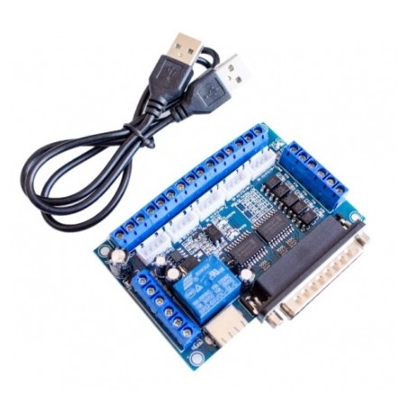 Tarjeta controladora de motores 5 ejes CNC