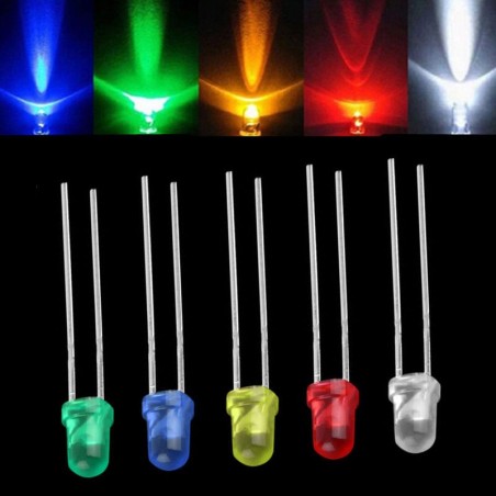 10 Luces LED 3mm - C&D Technologia