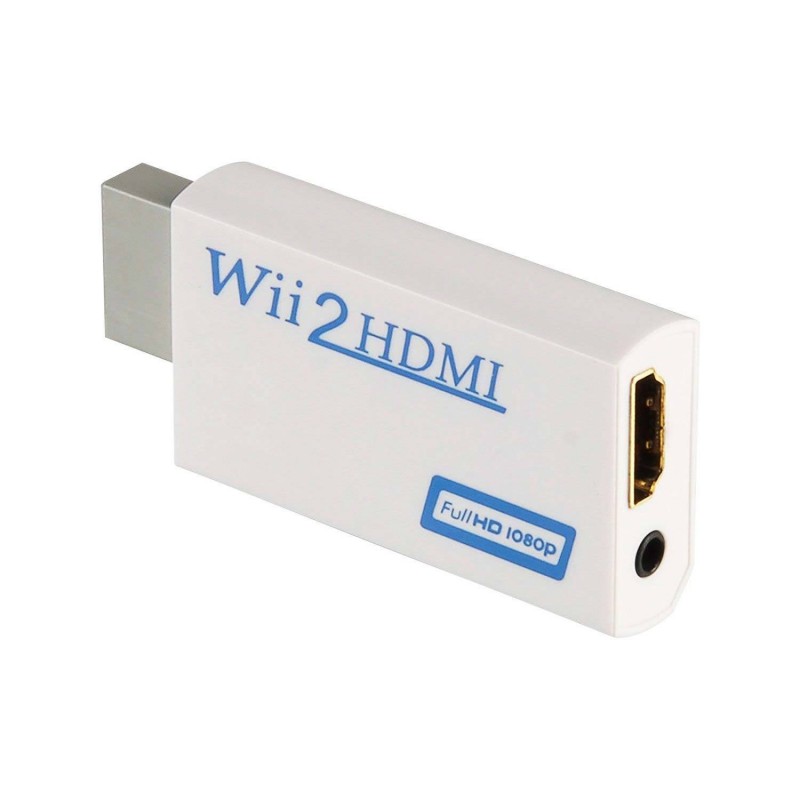 Convertidor de Wii a HDMI y 3.5mm