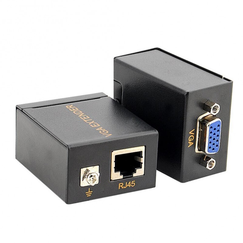 Extender VGA a través de cable UTP RJ45 CAT5/6 60M