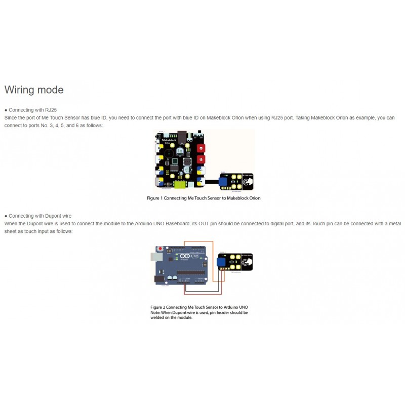 Sensor Touch Makeblock